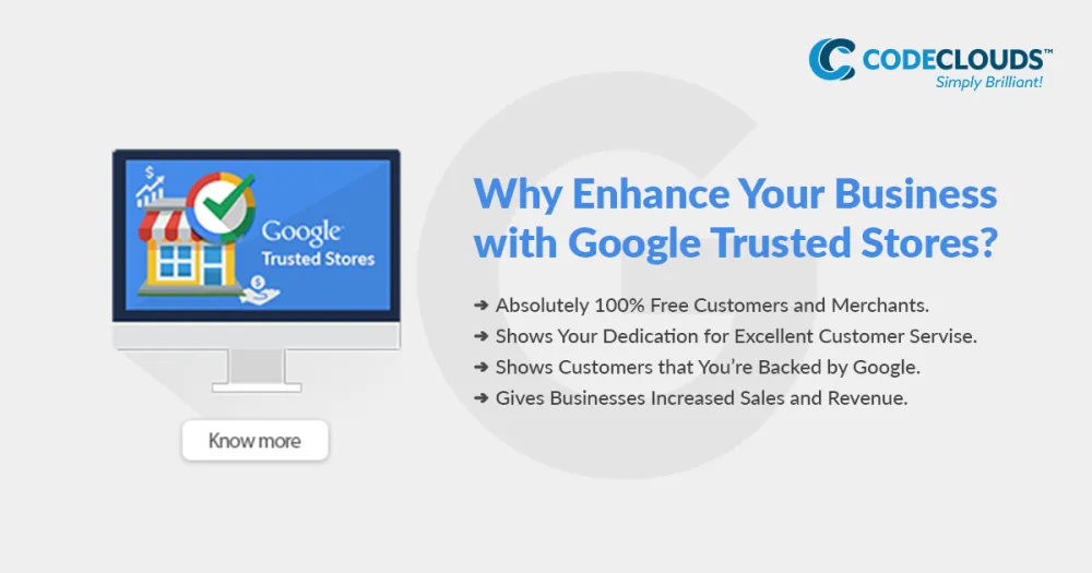 Google Trusted Stores - Top Advantages | CodeClouds